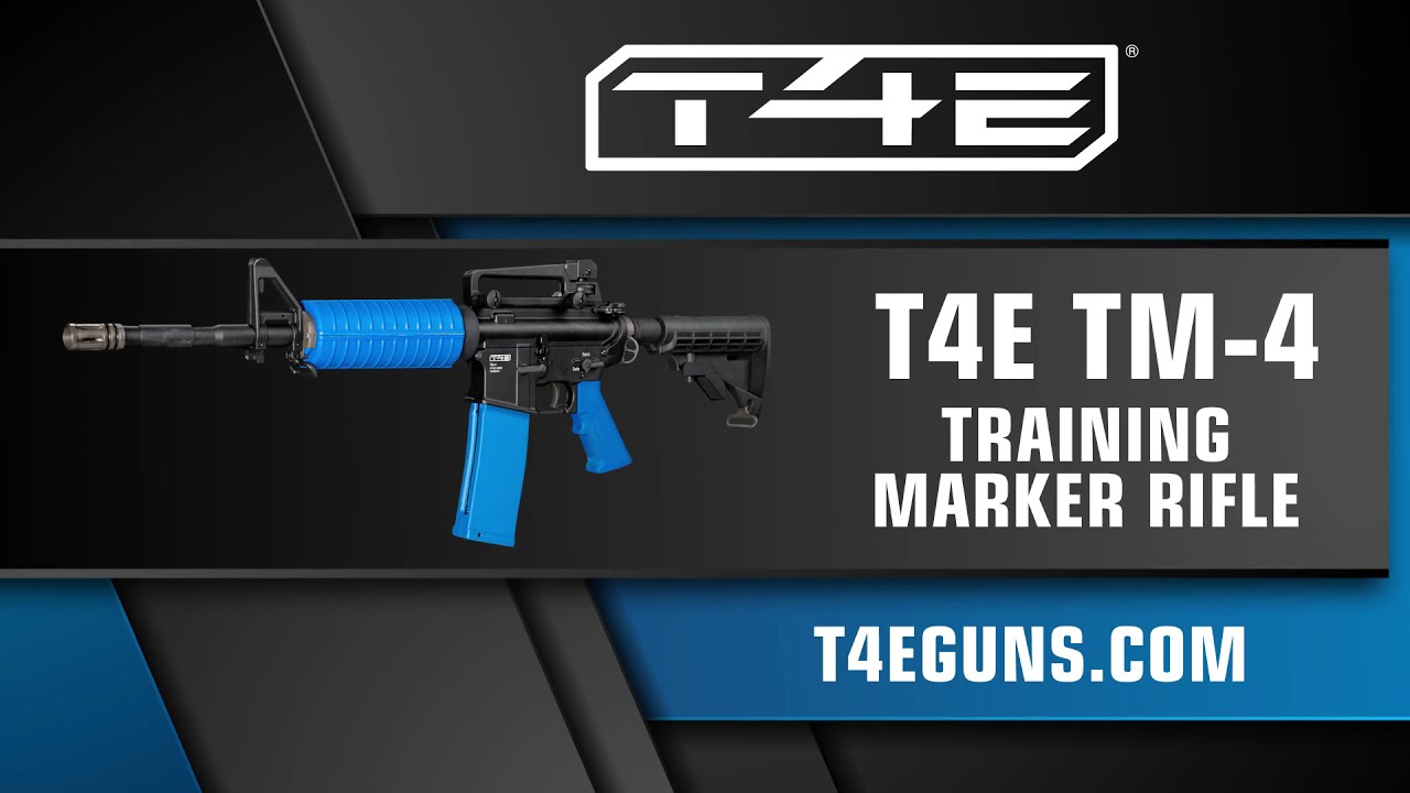 T4E TM-4 Training Marker Rifle - YouTube