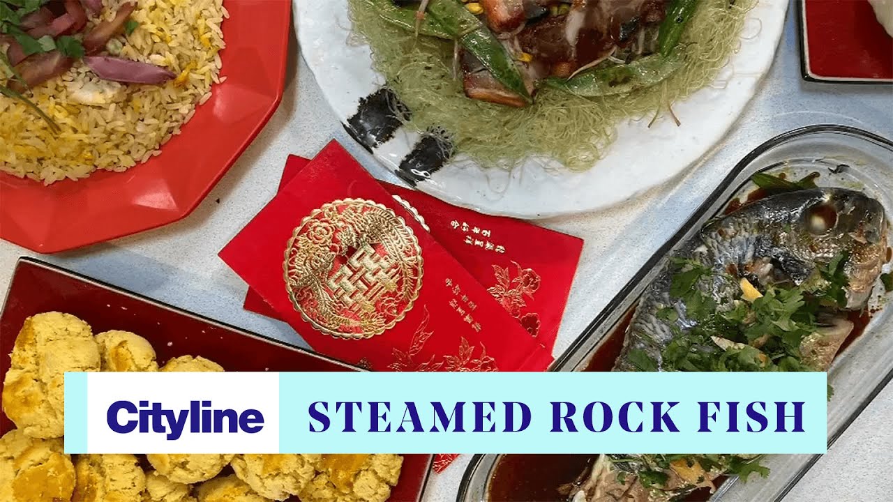 Whole steamed rock fish for the Lunar New Year - YouTube