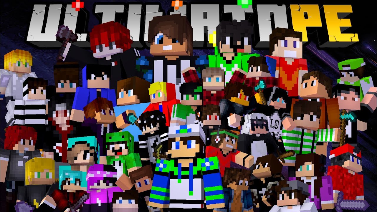 MCPE ULTIMATO #1 A MAIOR SERIE DA COMUNIDADE MCPE COM MAIS DE 50 ...