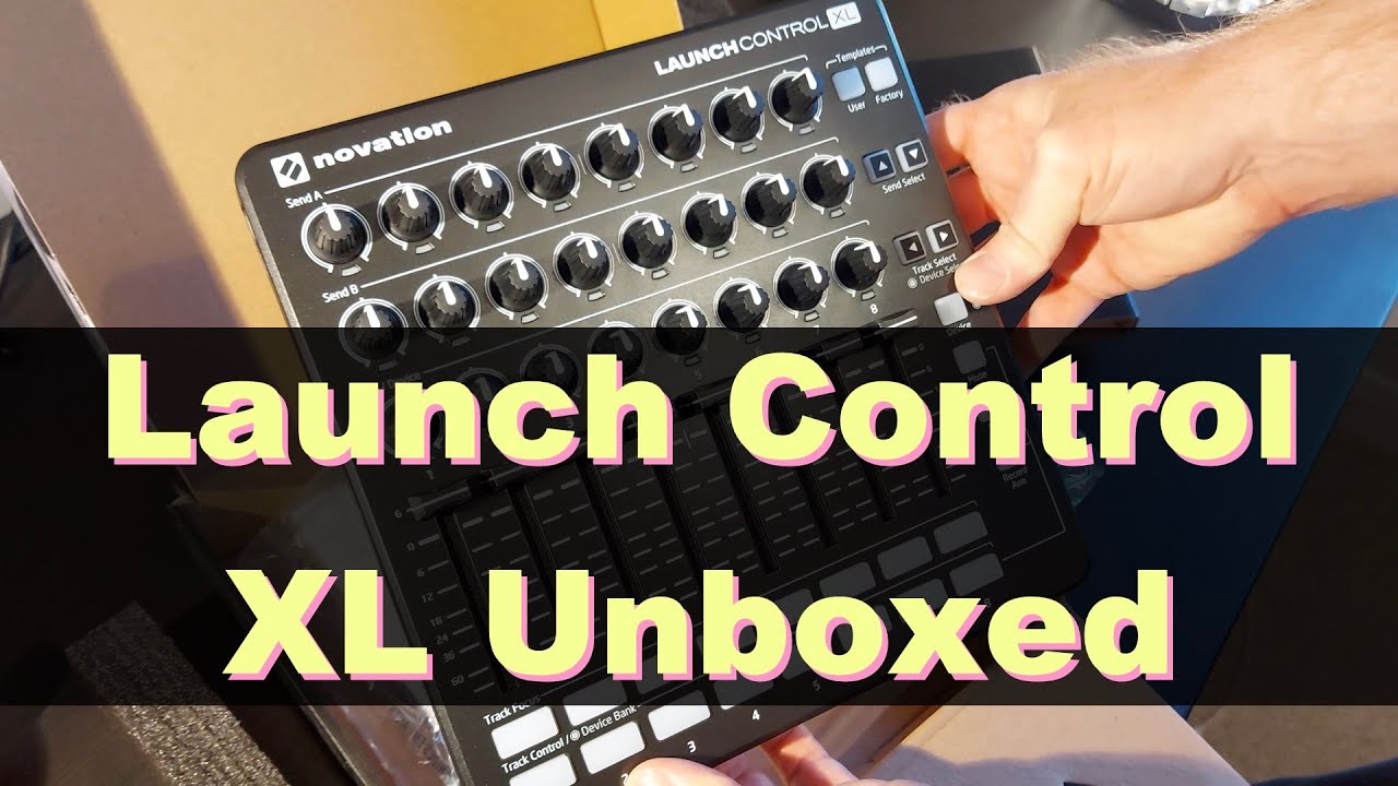 Launch Control XL Unboxing - YouTube