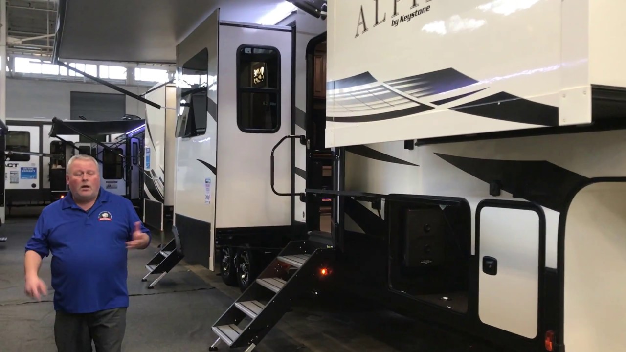 2018 Keystone Alpine 3800FK - YouTube