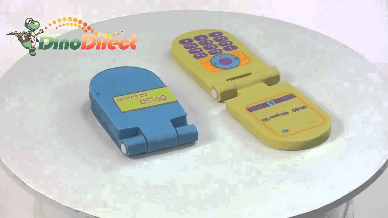 Cute Mini Cell Phone Shape Eraser from Dinodirect.com - YouTube
