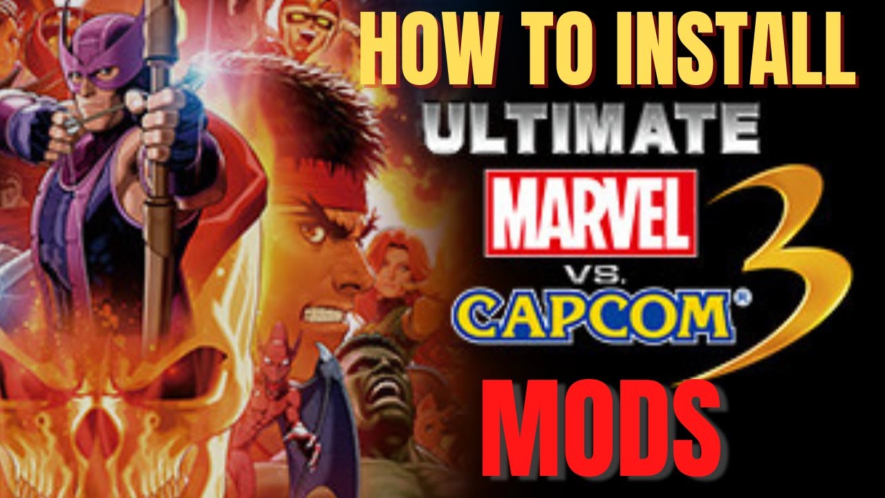 It's this easy to start playing UMVC3 mods (PC) - YouTube