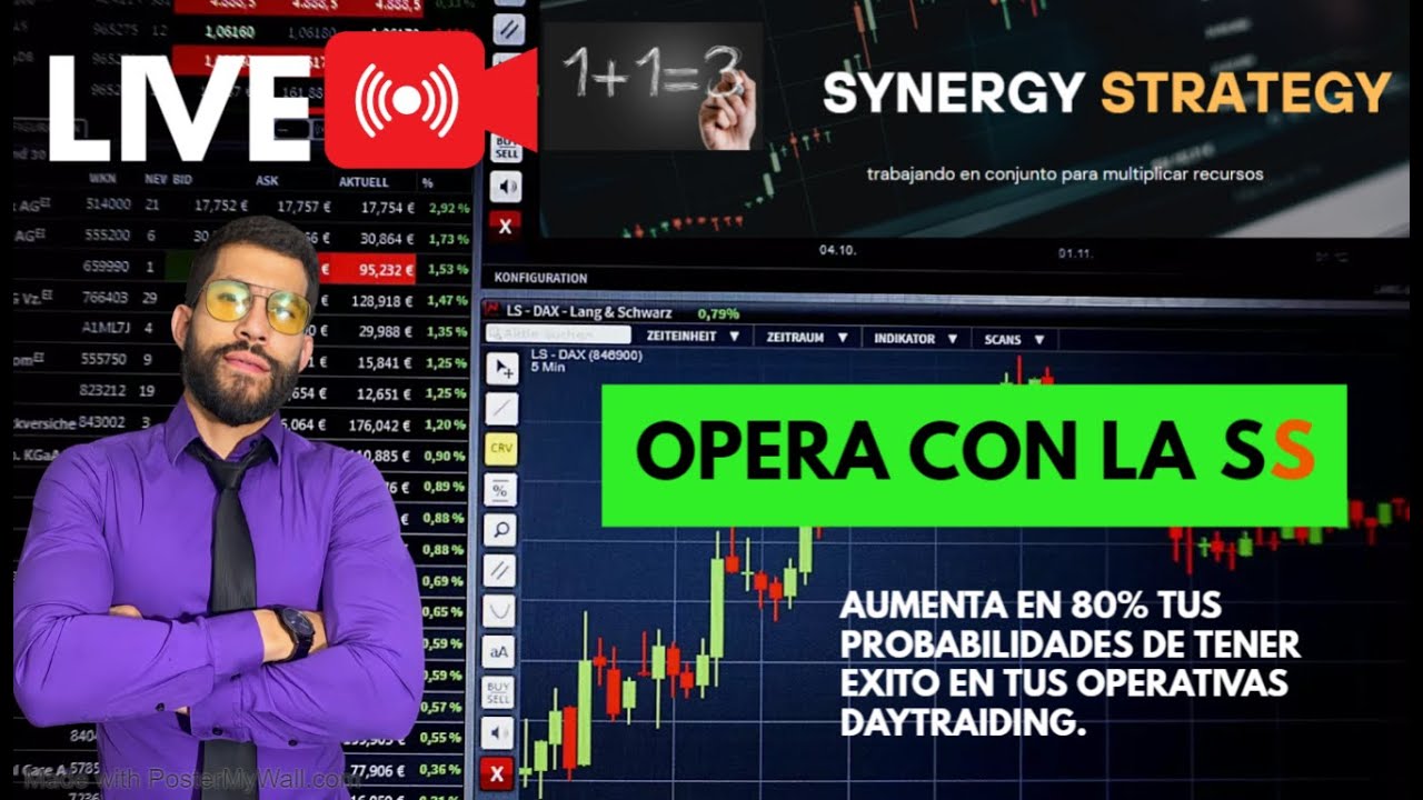 TRADING EN VIVO con la SYNERGY STRATEGY - YouTube