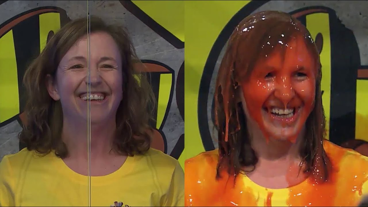 Teacher gets gunged - YouTube