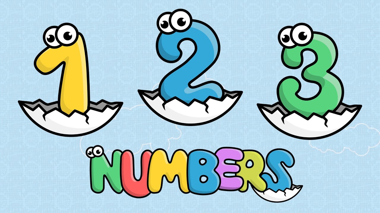 Numbers song - Practice To Count from 1 to 10 with Eggie - The surprise ...