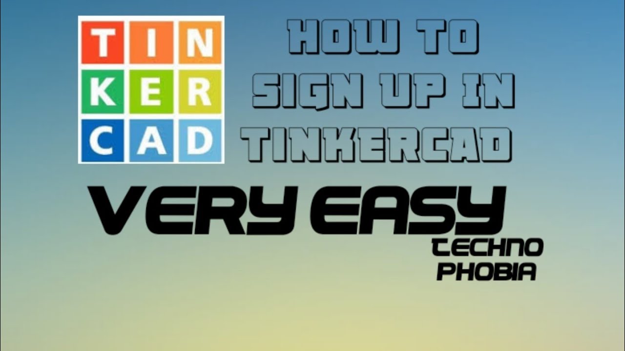 How to sign up in Tinkercad easily in mobile | - YouTube