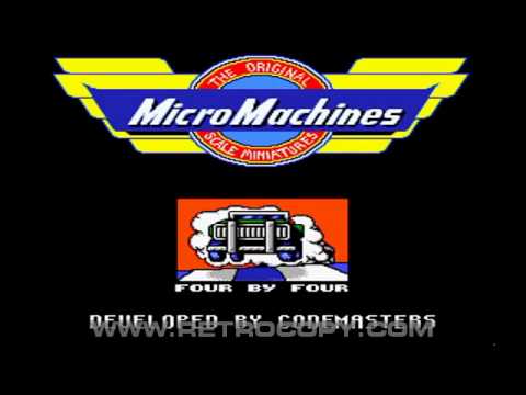 Micro Machines (Sega Genesis / Mega Drive) Intro - YouTube