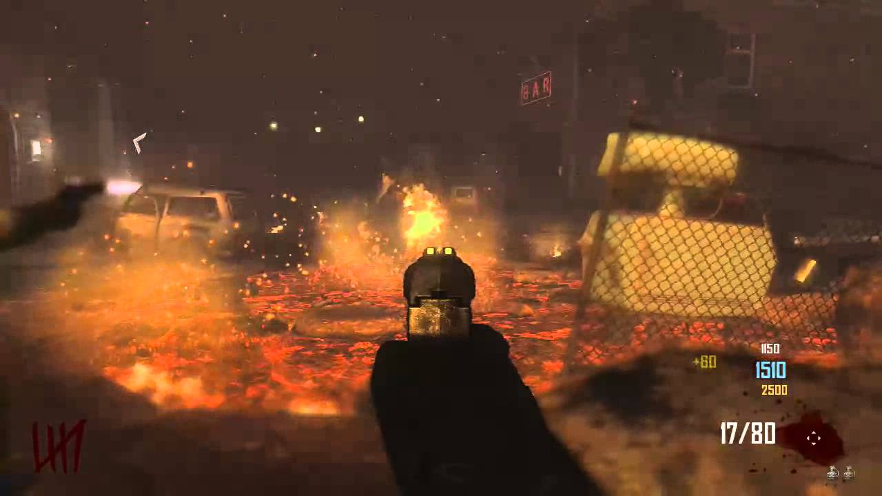 Black ops 2 Zombies round 5 plus - YouTube