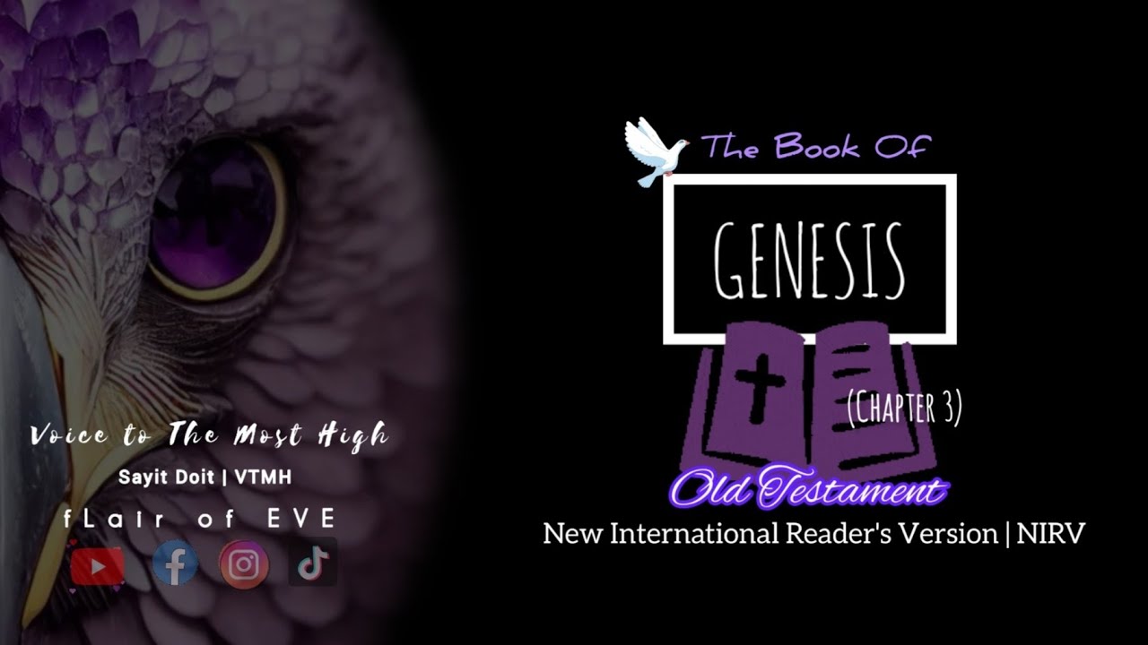 GENESIS 3 Verses 1-24 | NIRV (New International Reader's Version ...