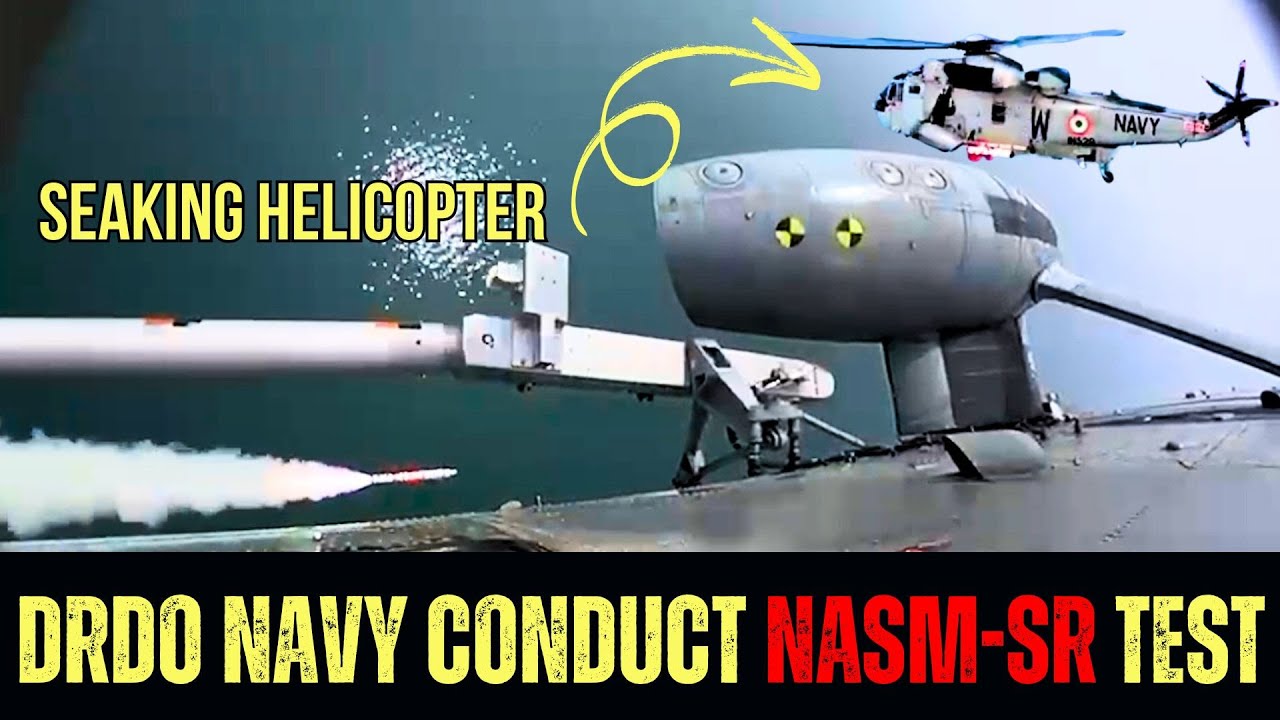 DRDO & Indian Navy Join Hands To Conduct Naval Anti Ship Missile Test ...