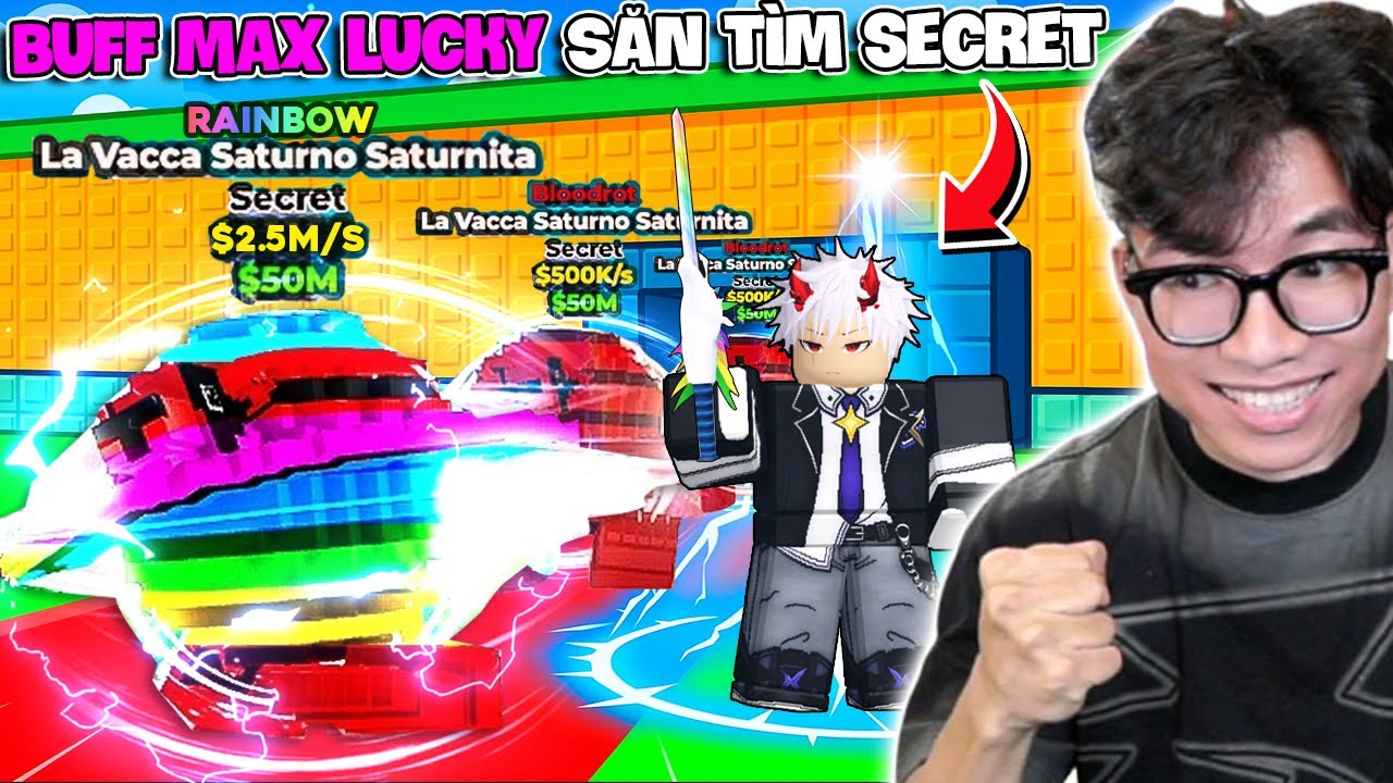 BI HUỲNH BUFF MAX LUCKY CÙNG ĐỒNG BỌN SĂN TÌM SECRET TRONG STEAL A ...