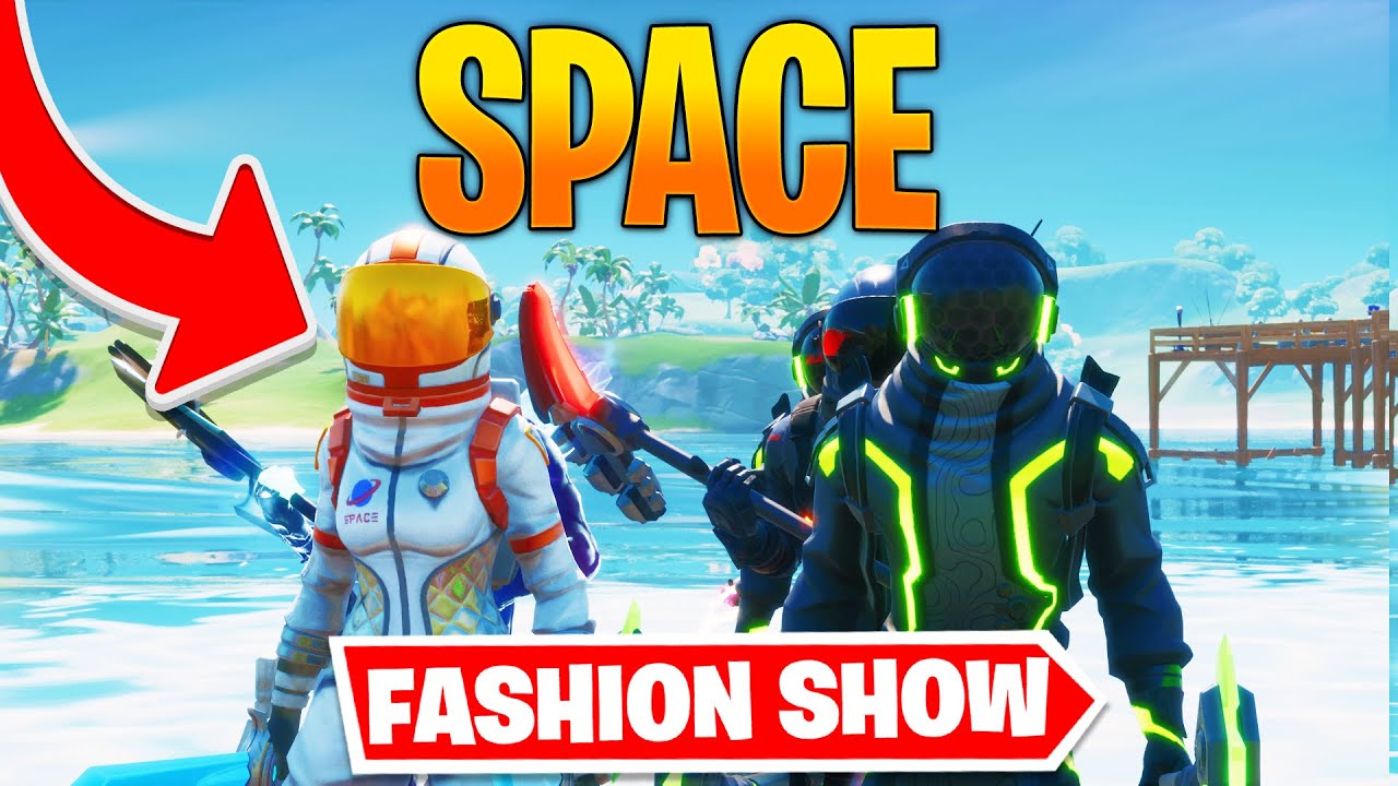 *SPACE* Fortnite Fashion Show! FIRE Skin Competition! Best DRIP & COMBO ...