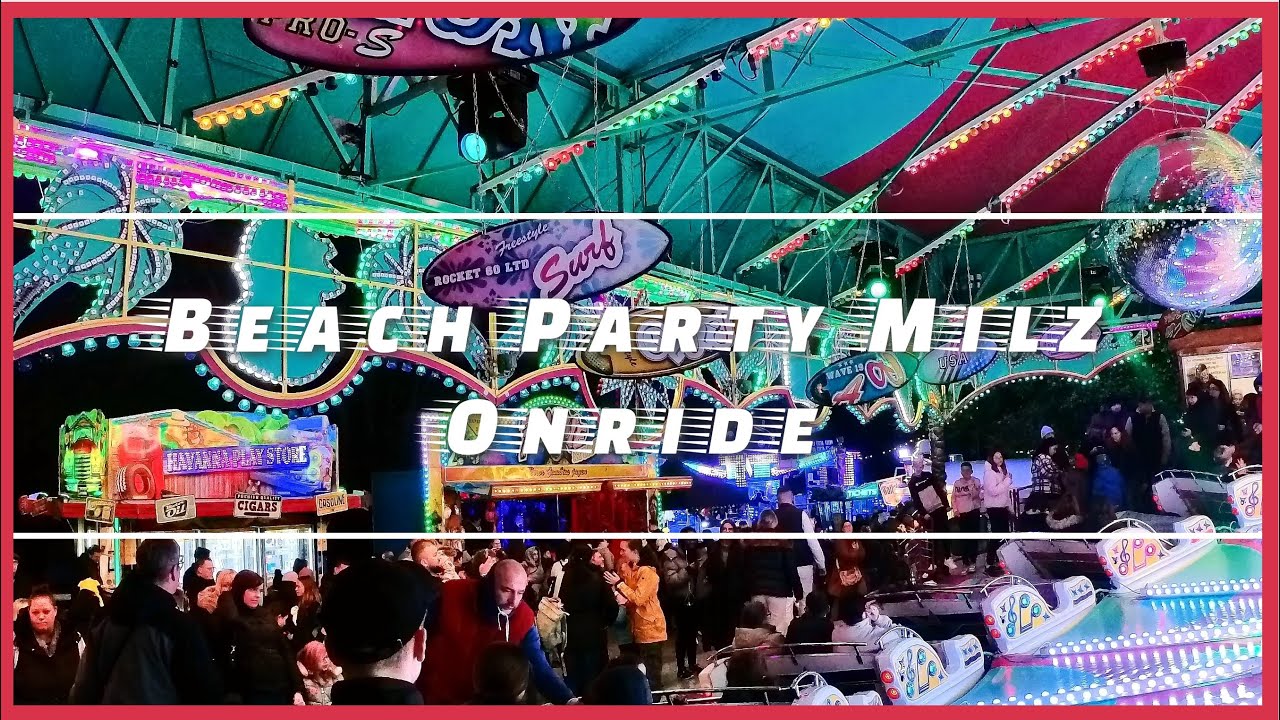 Onride Beach Party (Milz) Hubertusmarkt (kirmes) (Kermis) Funfair ...