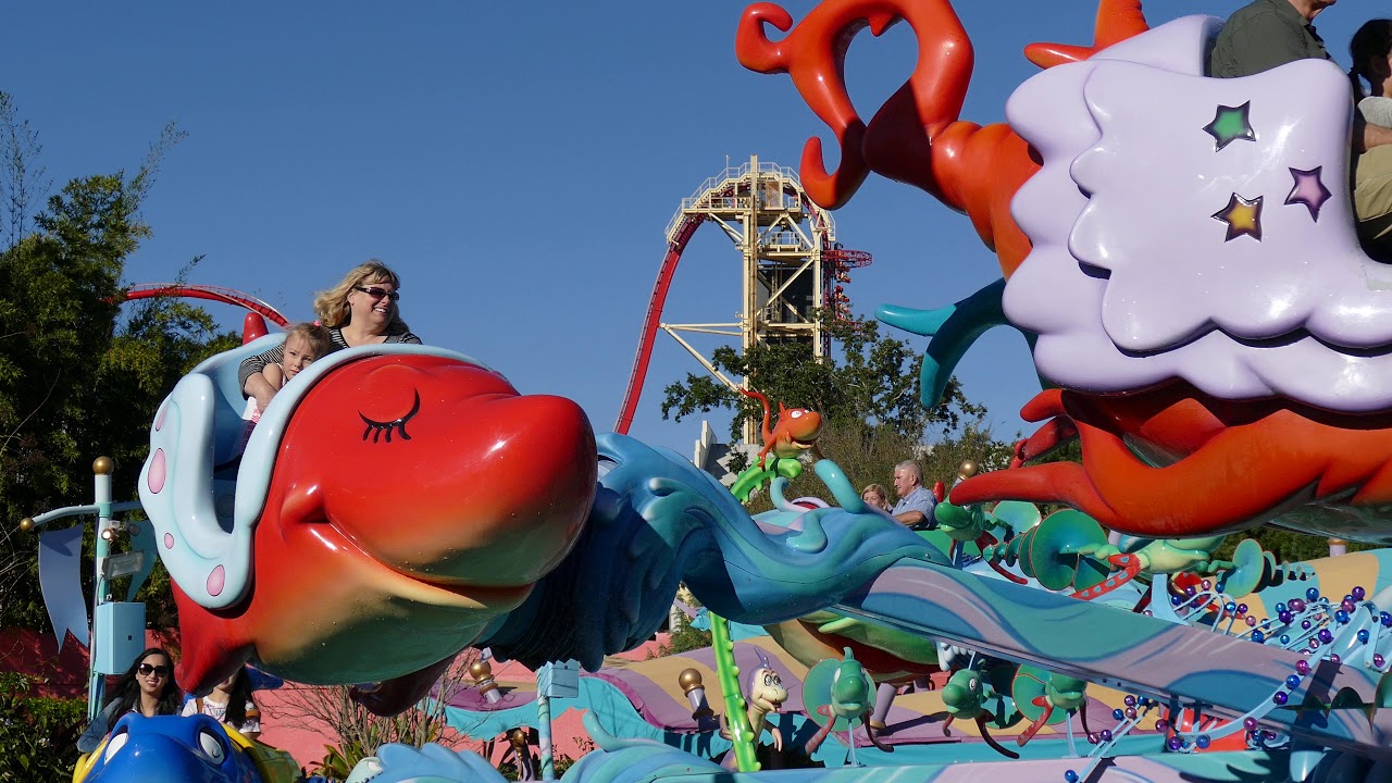 One fish, two fish, red fish, blue fish ride Universal Studio, Orlando ...