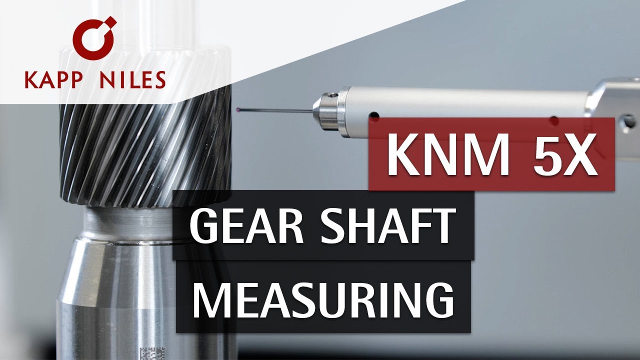 KNM 5X gear shaft measuring #measuringmachine #gearshaft # ...