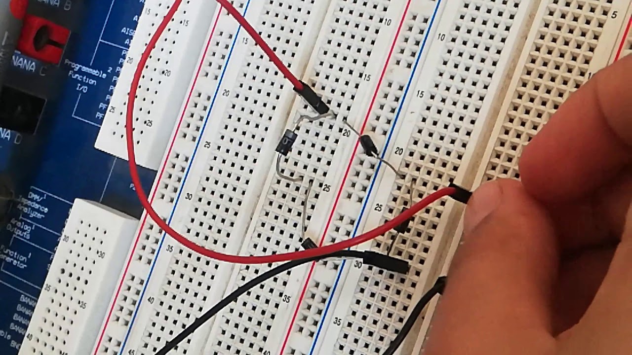 Experiment 1 electronic engineering - YouTube