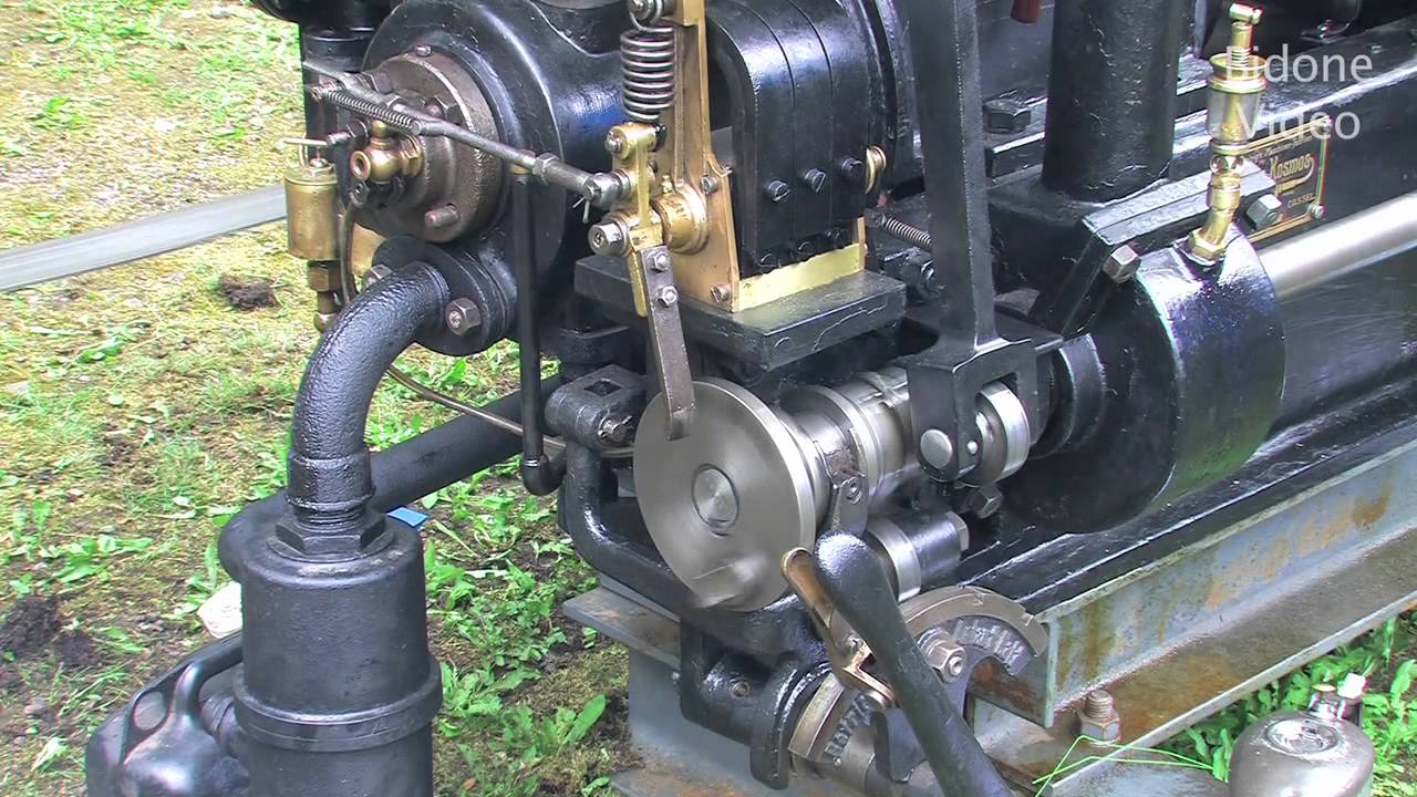 Ergon Kosmos Stationärmotor - Stationary Engine - YouTube
