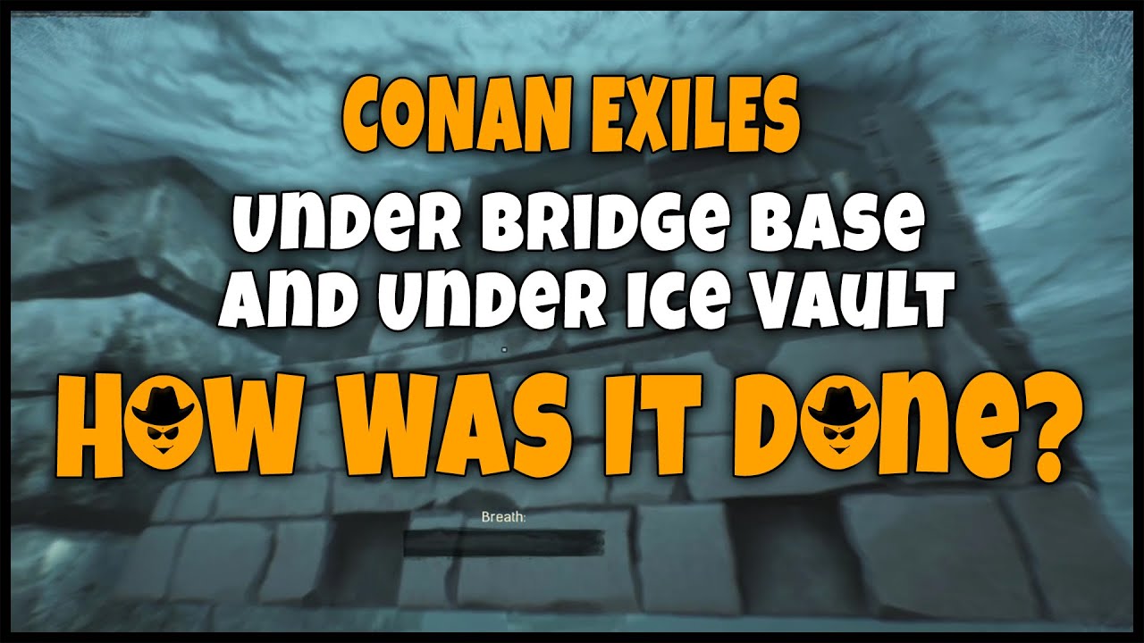 How Was It Done? | Under Bridge Base and Under Ice Vault - YouTube
