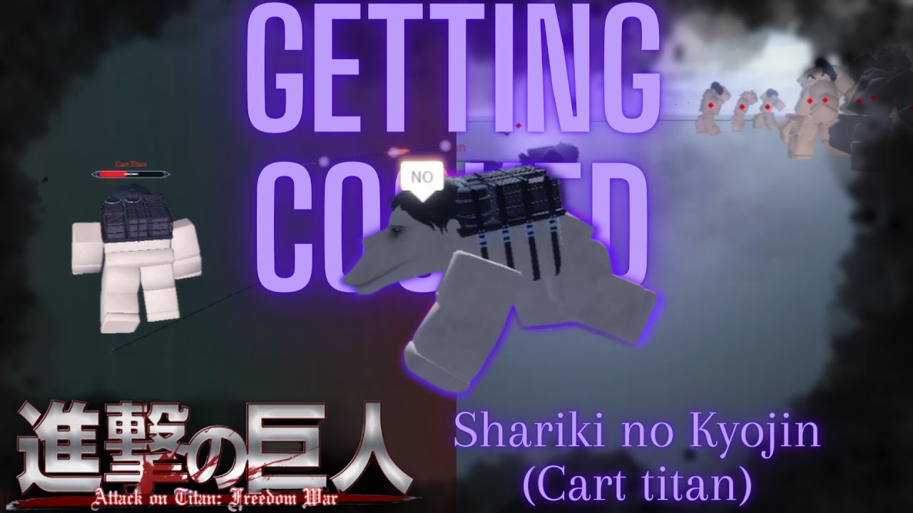 Getting absolutely cooked as cart (aot freedom war) - YouTube