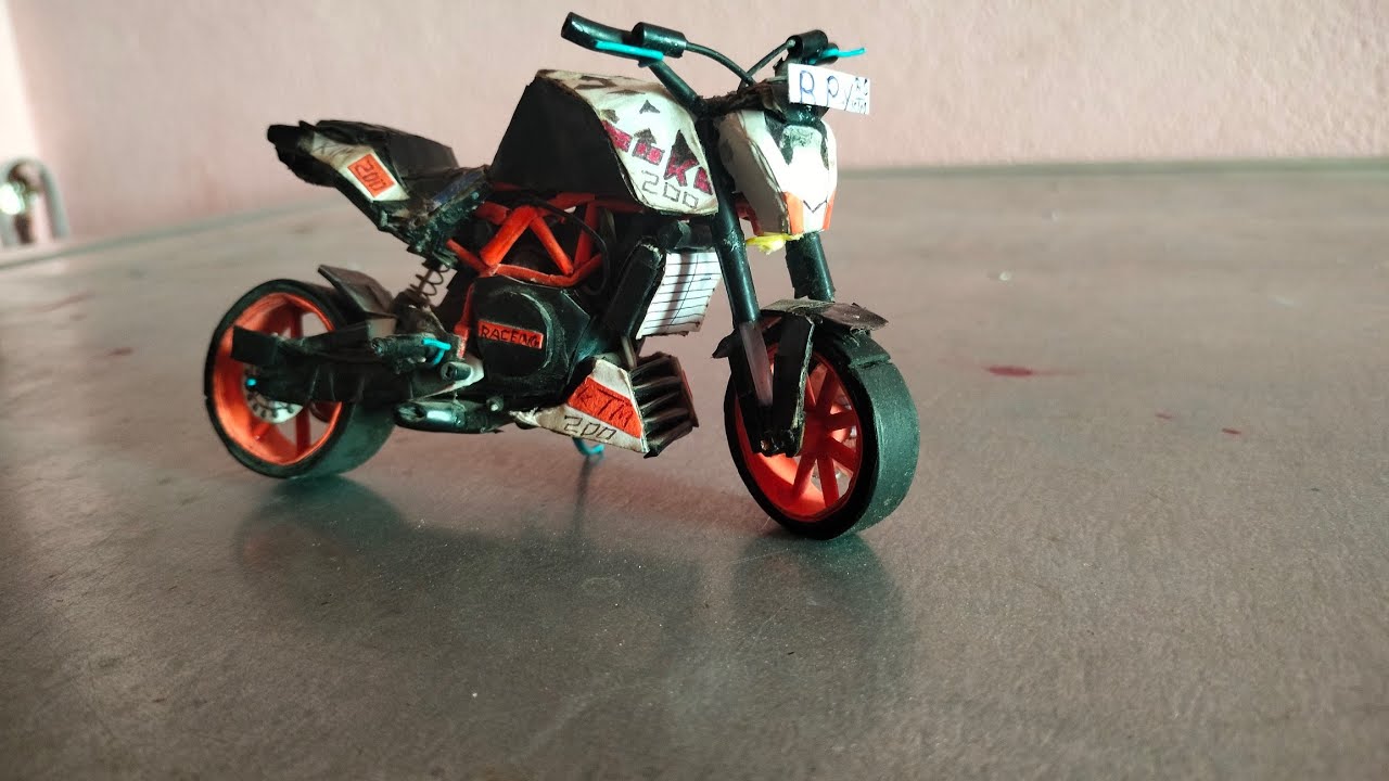 MY Old HANDMADE KTM DUKE - YouTube