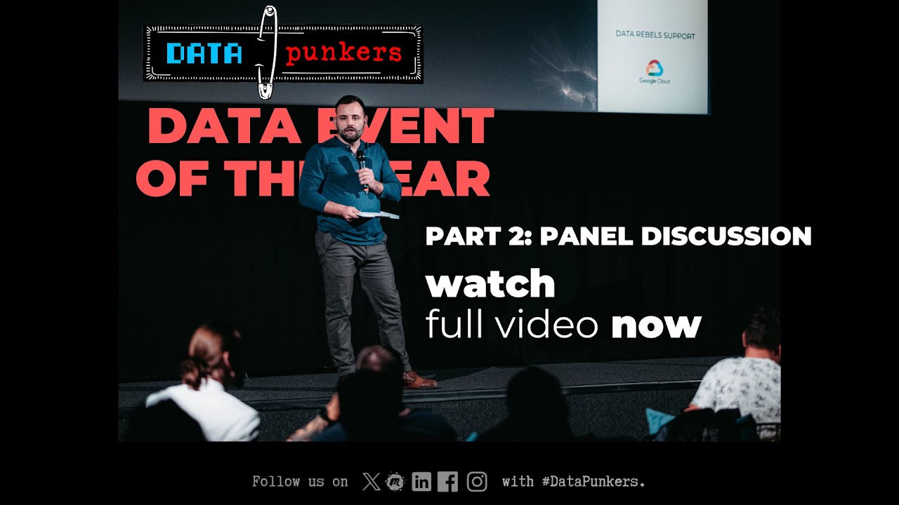 Data Punkers 9 - Panel discussion with Bill Inmon, Francesco Puppini ...