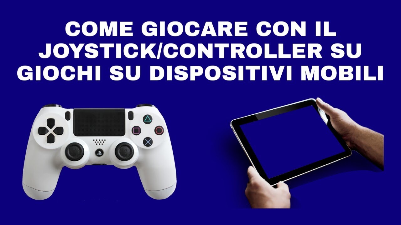 COME GIOCARE CON IL CONTROLLER A GIOCHI SUL TELEFONO/DISPOSITIVI MOBILI ...