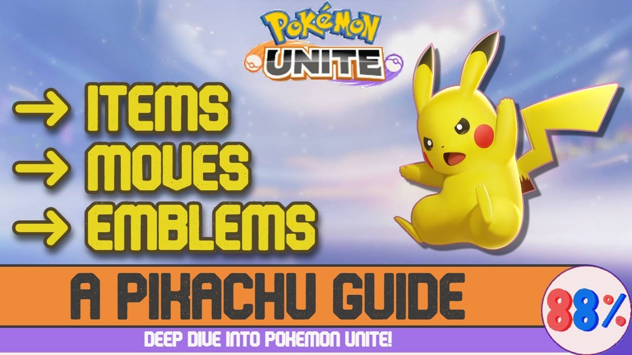 A PIKACHU GUIDE - Deep Dive Into Pokémon Unite #7 - YouTube