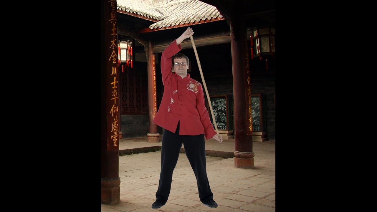"Bowing" 6/17 Jiangan (Chinese Wand Exercises) - YouTube