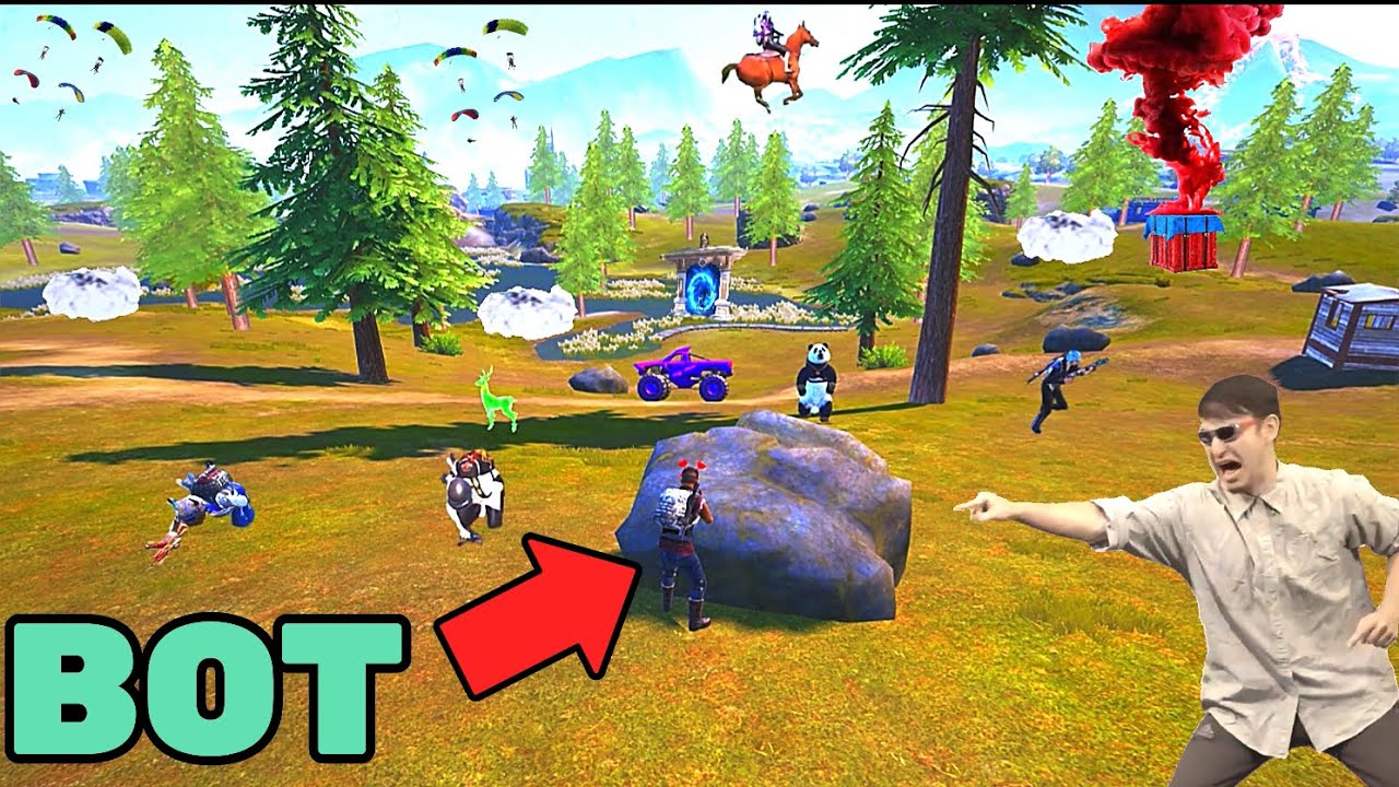 Ultra Bot Pro Max Trolling Players To Learn A New Lesson… 😂😂😂 Funniest ...