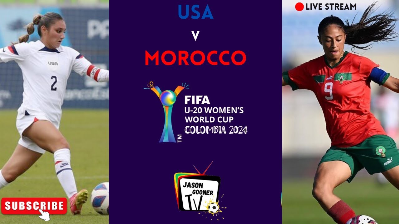 USA vs Morocco U20 Women's World Cup Group C | Both Teams Need Points ...