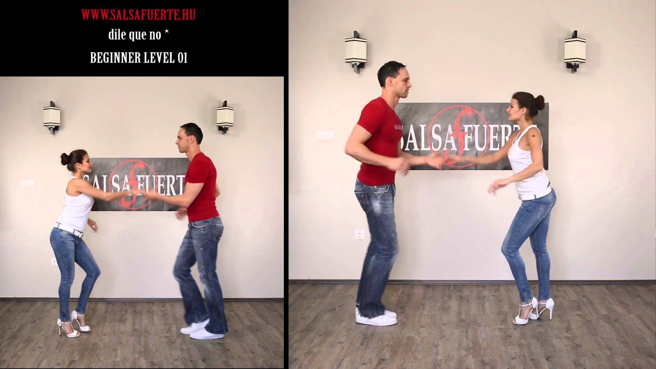 Dile que no - how to dance cuban salsa - beginner - YouTube