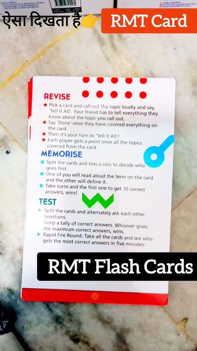 Oswaal RMT Flash Cards Jee Main Part 1 for PCM|Oswaal RMT Flash Cards ...