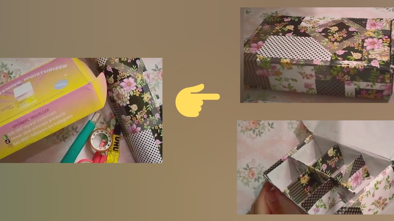 converting simple box into jewellery box 🤠💕| simple and easy🌸 - YouTube
