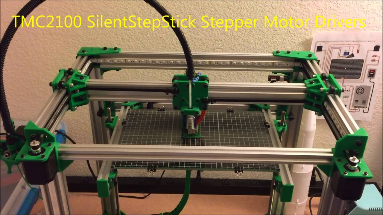 Silent Step Stick vs. A4988 Stepper Motor Drivers - YouTube