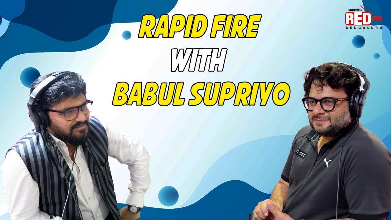 Rapid Fire Ft. RJ Tuhin and Babul Supriyo - YouTube