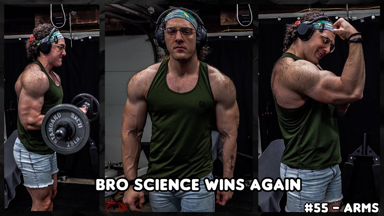 Arm Exploding 💥 Arm Day, AKA Bro Split Arm Day | Gym Vlog 55 - Arms ...