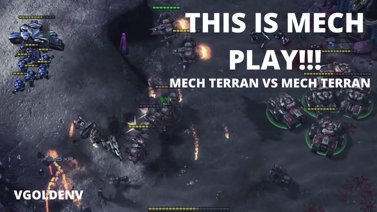[STARCRAFT 2] THIS IS MECH PLAY!! MECH TERRAN VS MECH TERRAN! (DIAMOND ...