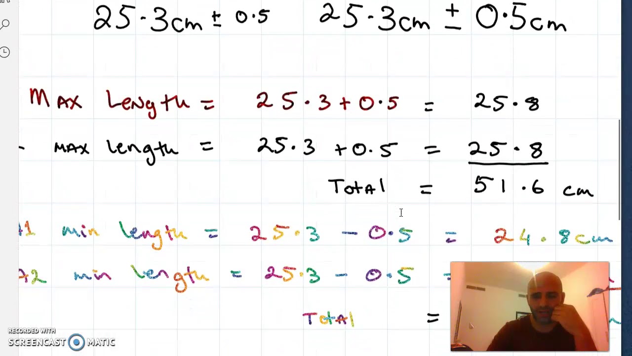 Error 1 - Addition (introduction) - YouTube
