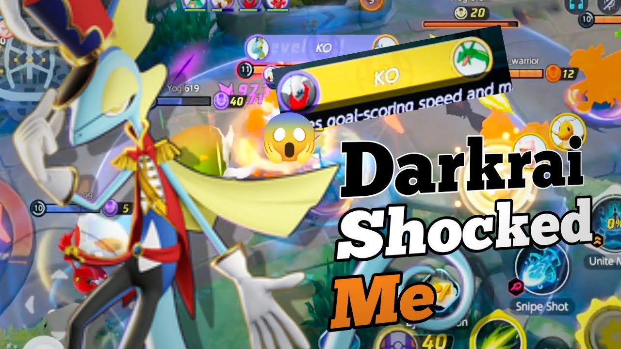 Inteleon Satisfying Snipe Shots | Inteleon Gameplay | Pokemon unite ...