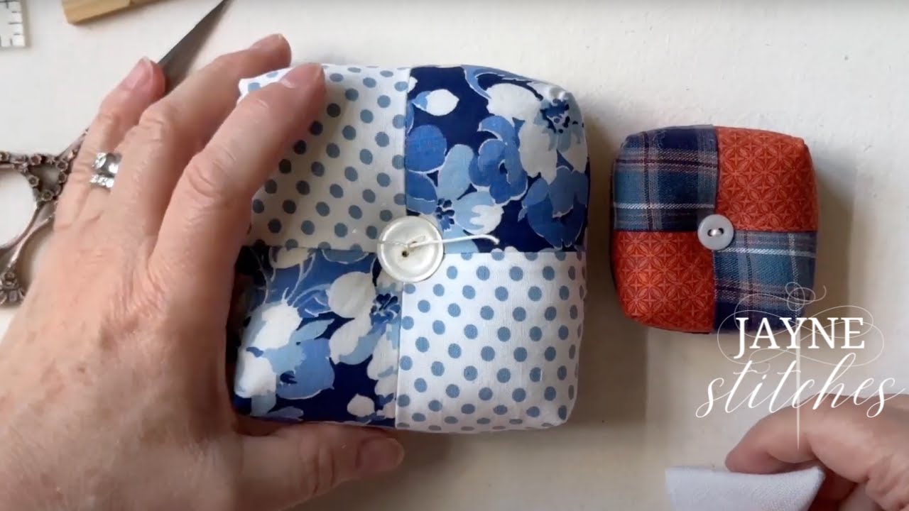 How to Sew a Four Patch Pincushion | Perfect Block + Boxed Corners ...