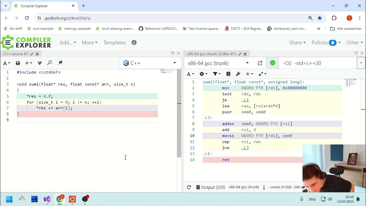 Неопределенное поведение, strict aliasing rule - YouTube