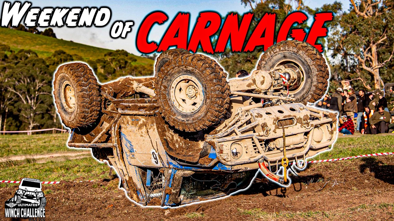 Victorian 4x4 Off-Road Racing | Wild Dog Winch Challenge - YouTube