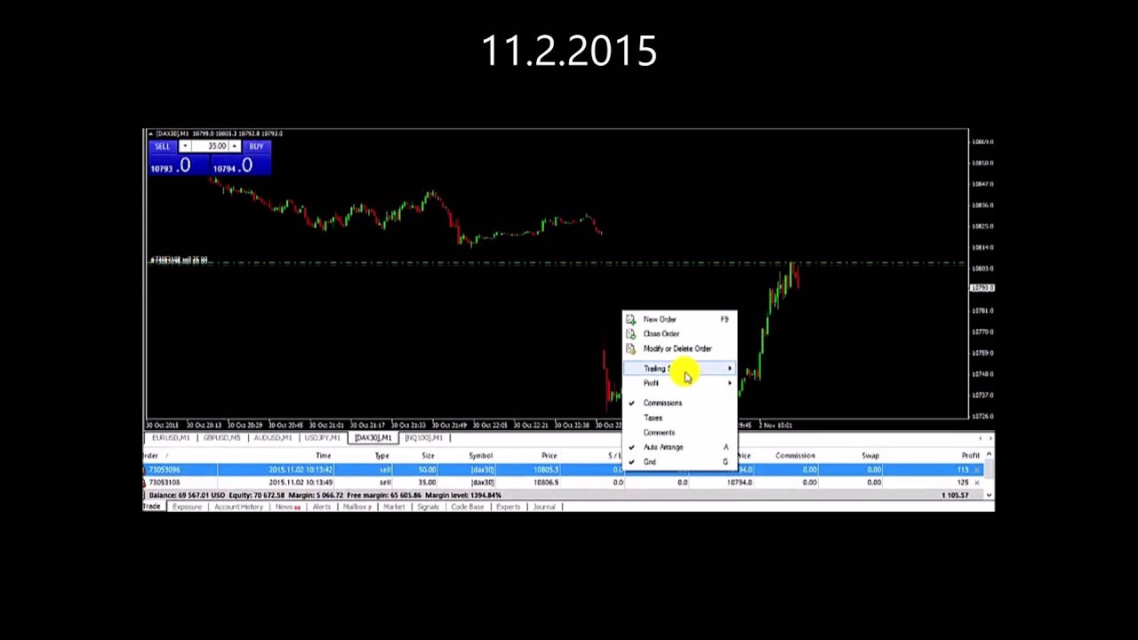 #82 Trading without losses 11 02 2015 - YouTube