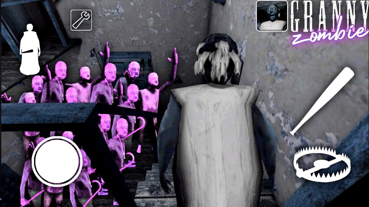 Playing as Granny vs Army of Zombie !! Secret Mod Granny Gameplay - YouTube
