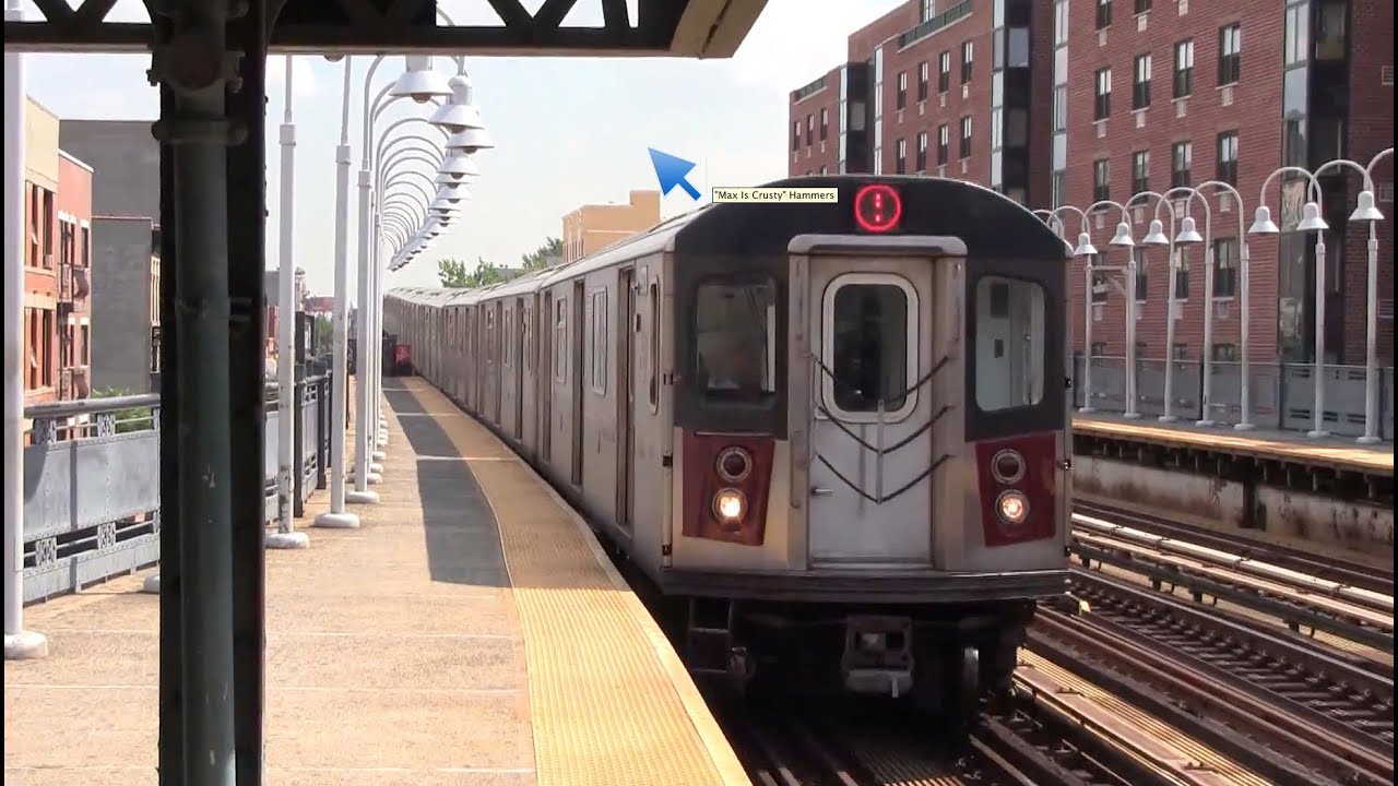 R142 5 Train Arriving at Freeman Street - YouTube