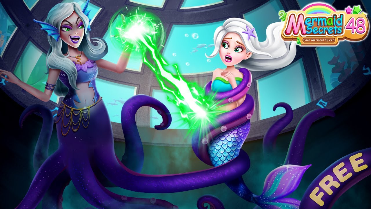 Mermaid Secrets 48-Save Mermaids Queen by JoyPlus - YouTube