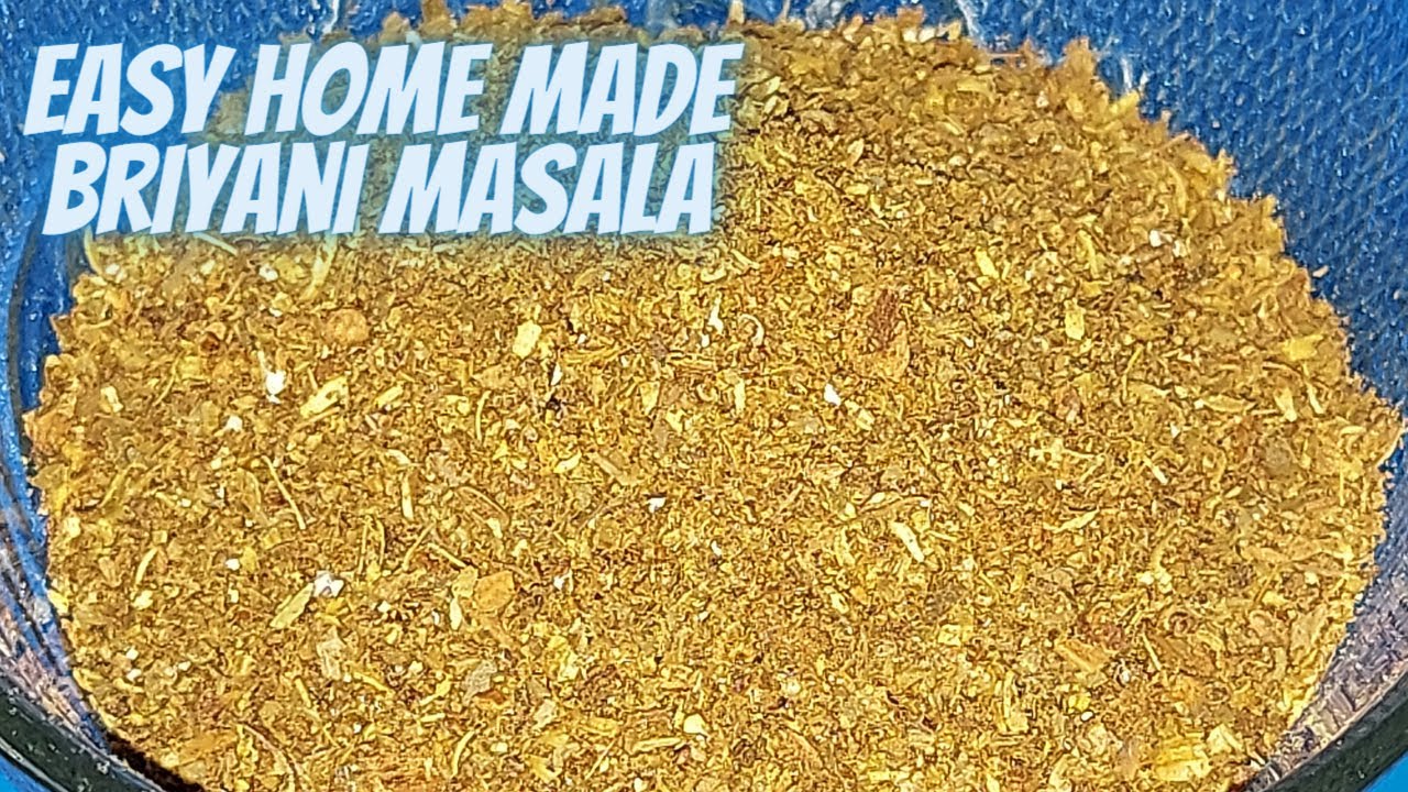 Easy Home made Biryani Masala | How to make Biryani Masala | Biryani ...