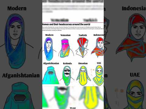 Different country hijab But❎ Afghanistan 🇦🇫✅ Sabse Best He #trending #islamic #shortsCopyri