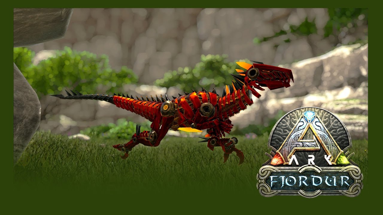 Taming the Ultimate Robo Raptor! 🤖🦖 | Ark Fjordur Adventure - YouTube